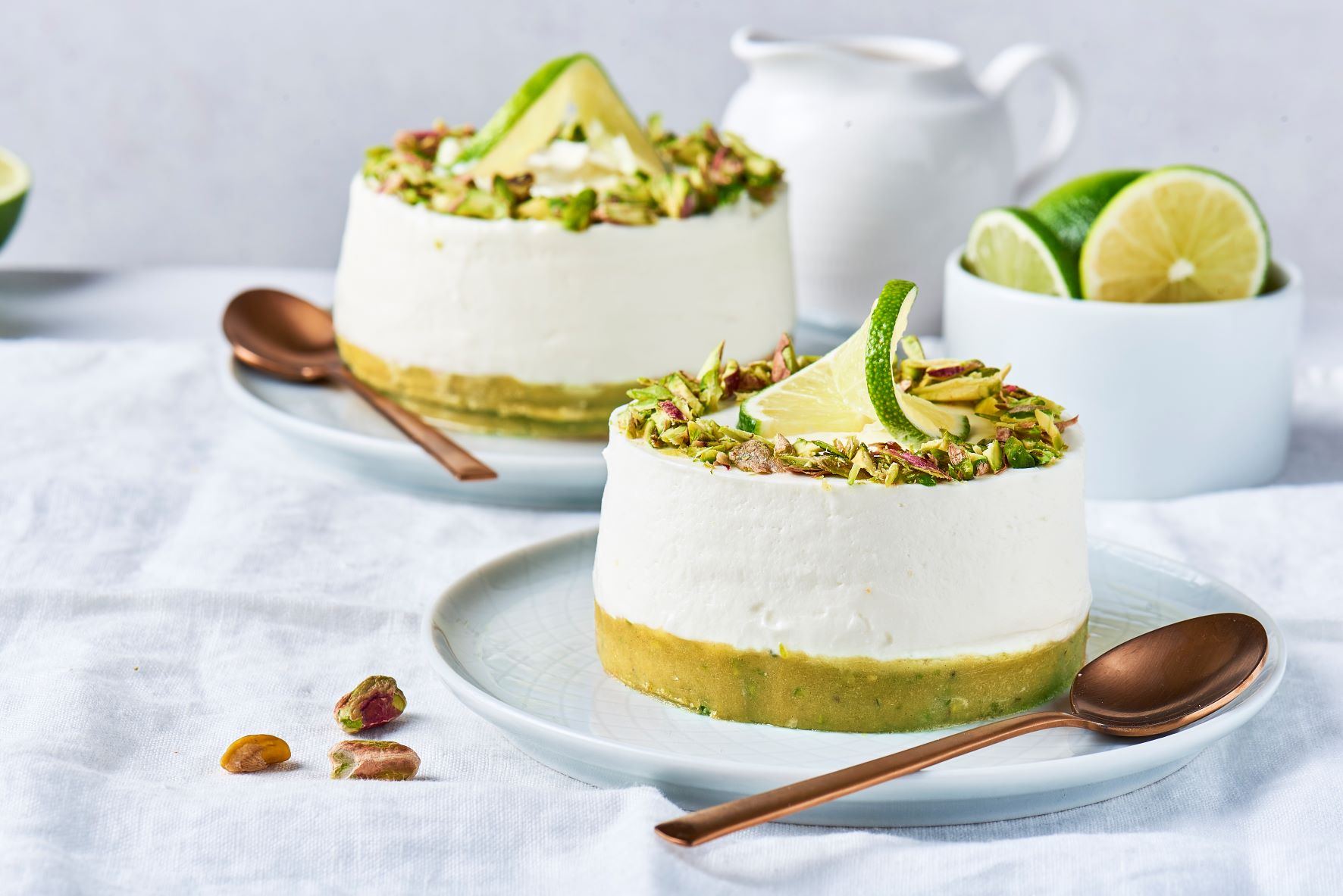 Pistachio & Lemon Mini Kiri Cheesecakes - Canada